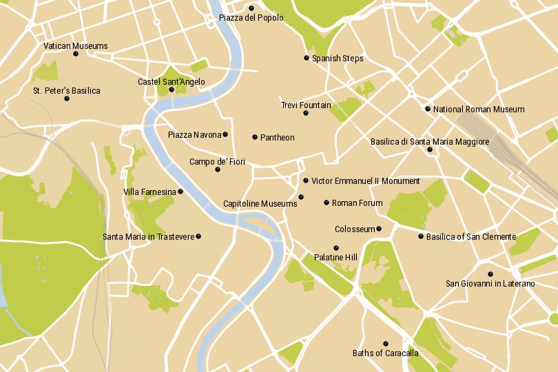 25 Top Tourist Attractions in Rome (with Map) - Touropia