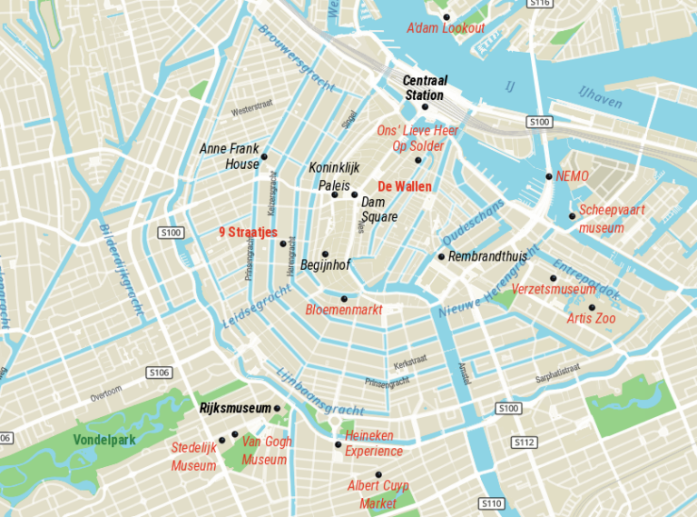 Canal City: Amsterdam’s Top Attractions (+Map) - Touropia
