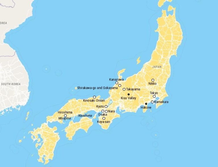 17 Best Places to Visit in Japan (+Map) - Touropia