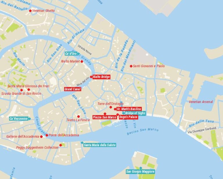 25 Top Tourist Attractions in Venice (with Map) - Touropia