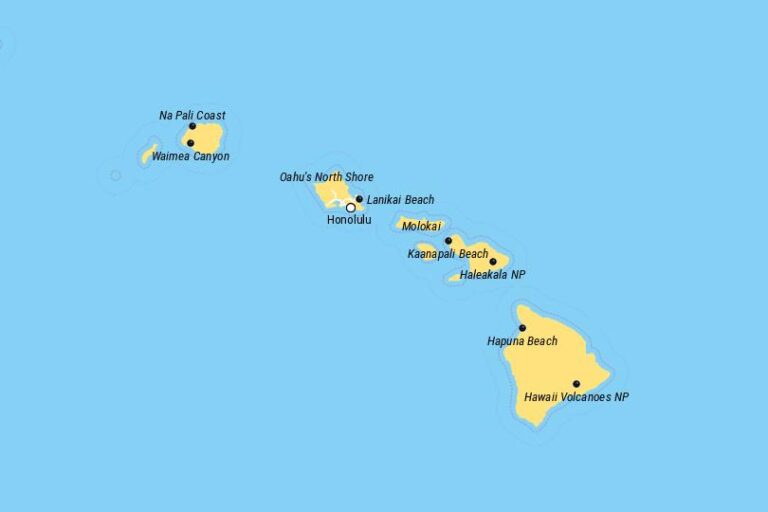 10 Best Places to Visit in Hawaii (+Map) - Touropia