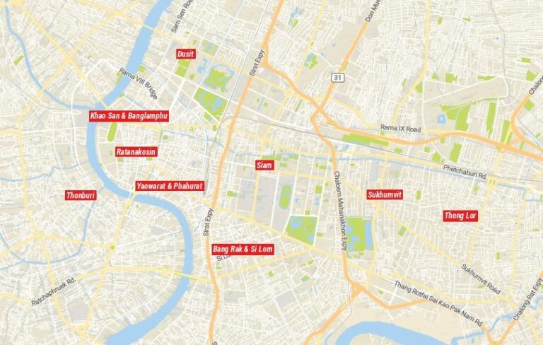 Bangkok’s Most Beautiful Neighborhoods (+Map) - Touropia