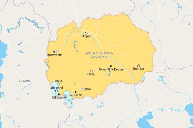 10 Best Places to Visit in North Macedonia (+Map) - Touropia