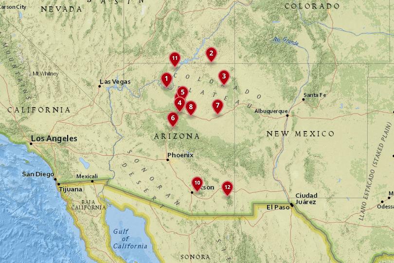 12 Best National Parks and Monuments in Arizona (with Map & Photos ...