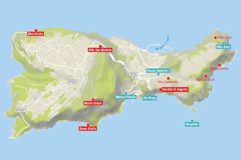 14 Best Things to do in Capri, Italy (with Map) - Touropia